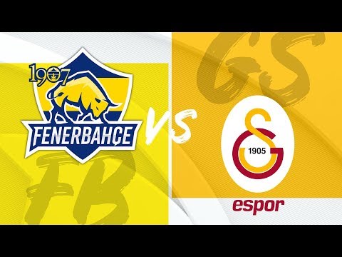 1907 Fenerbahçe ( FB ) vs Galatasaray Espor ( GS ) 4. Maç | 2019 VFŞL Yaz Mevsimi Çeyrek Final
