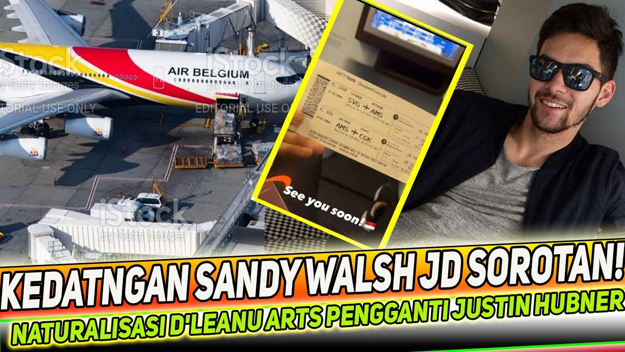 kabar timnas terbaru! sandy walsh segera gabung fifa matchday ...