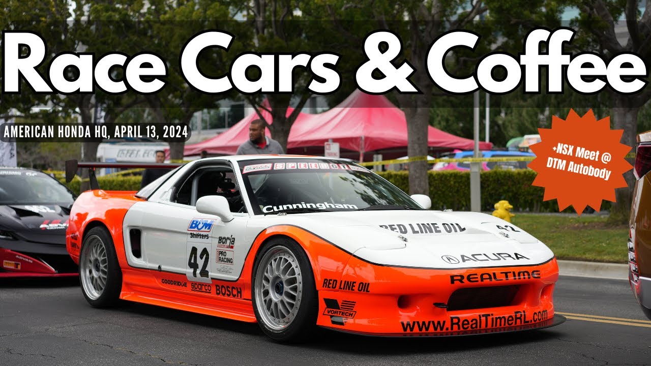 Honda Race Cars & Coffee + DTM NSX Meet! - YouTube