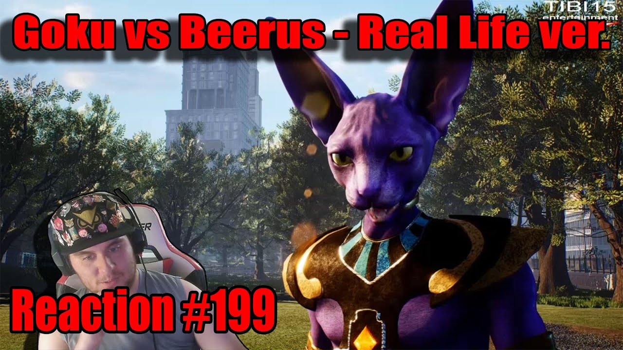 ZealetPrince reacts to Goku VS Beerus - real life style - Unreal Engine ...