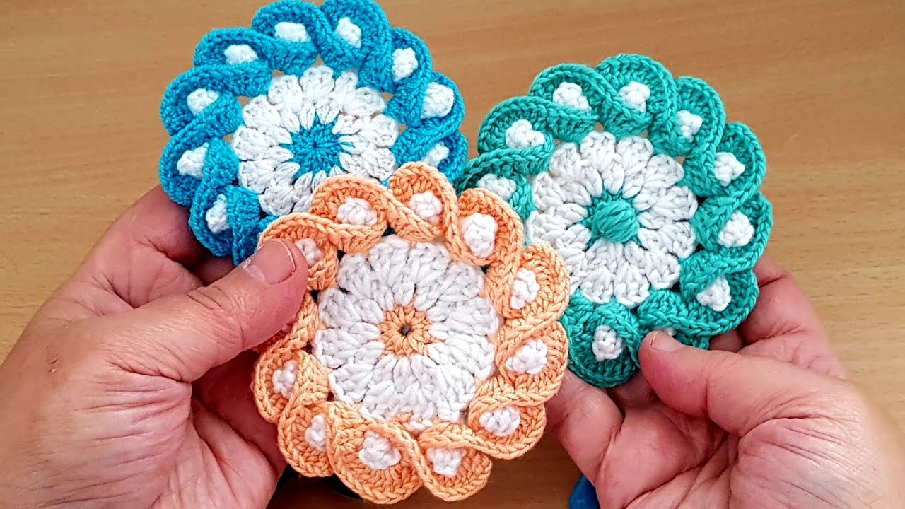 Wow 👌💯Very easy crochet wolf pattern motif making😮a great model for ...