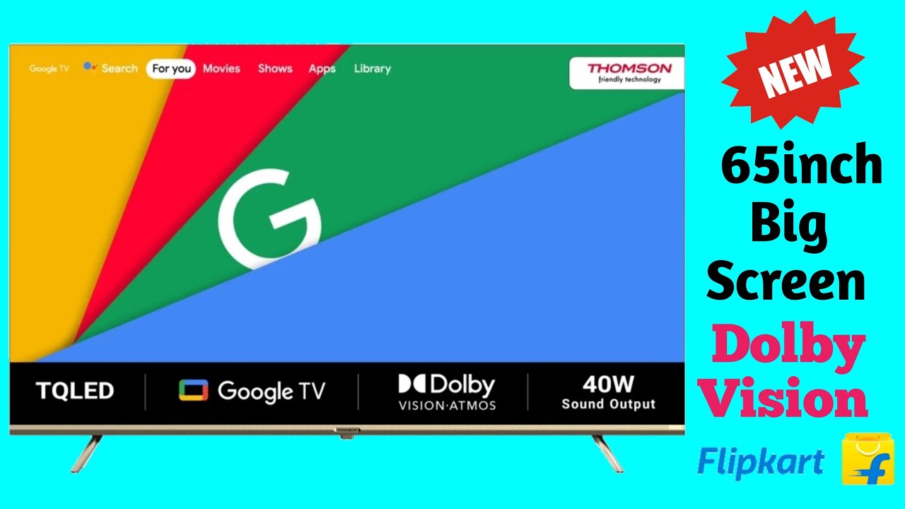 BEST 4K 65inch TV 2023!! - Thomson TQ LED 65 inch 4K Google TV Review ...