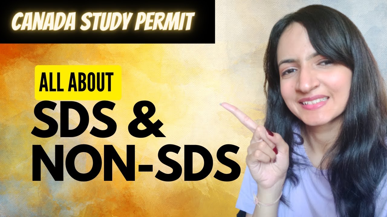 All about SDS & NON-SDS for Canada study permit|| Canada Visa ...