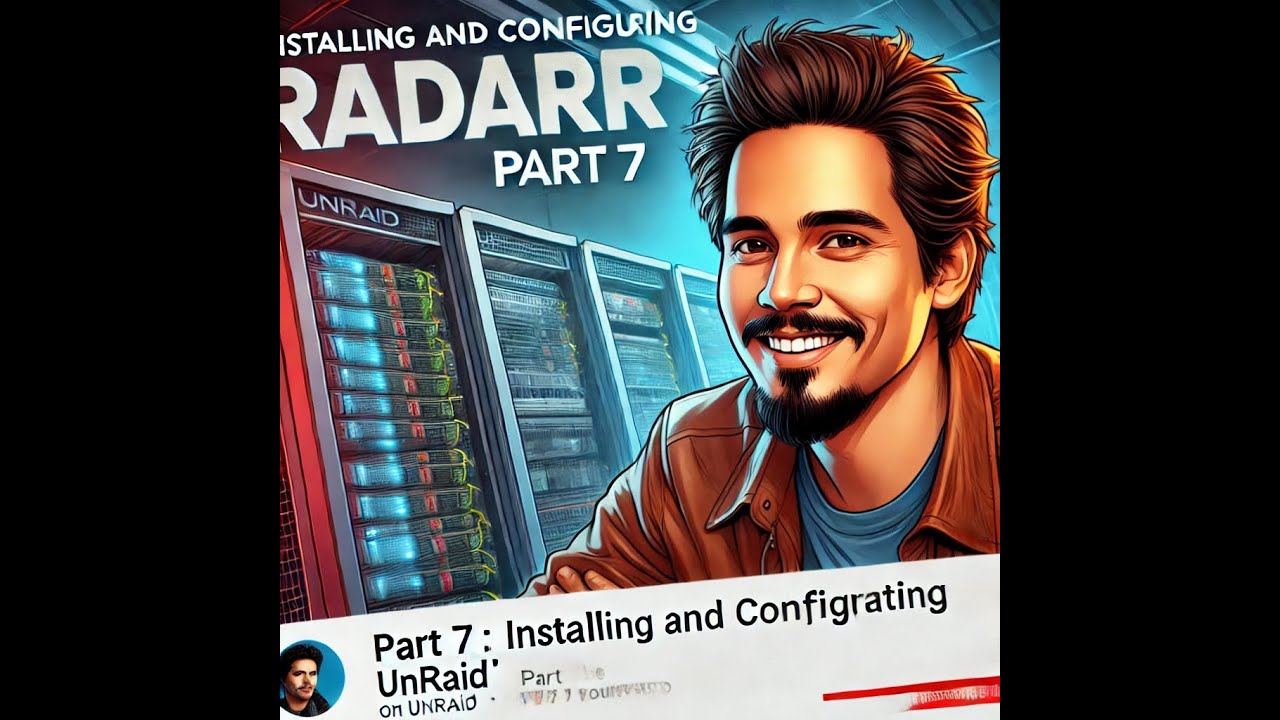 Part 7 - Installing and Configuring Radarr on Unraid - YouTube