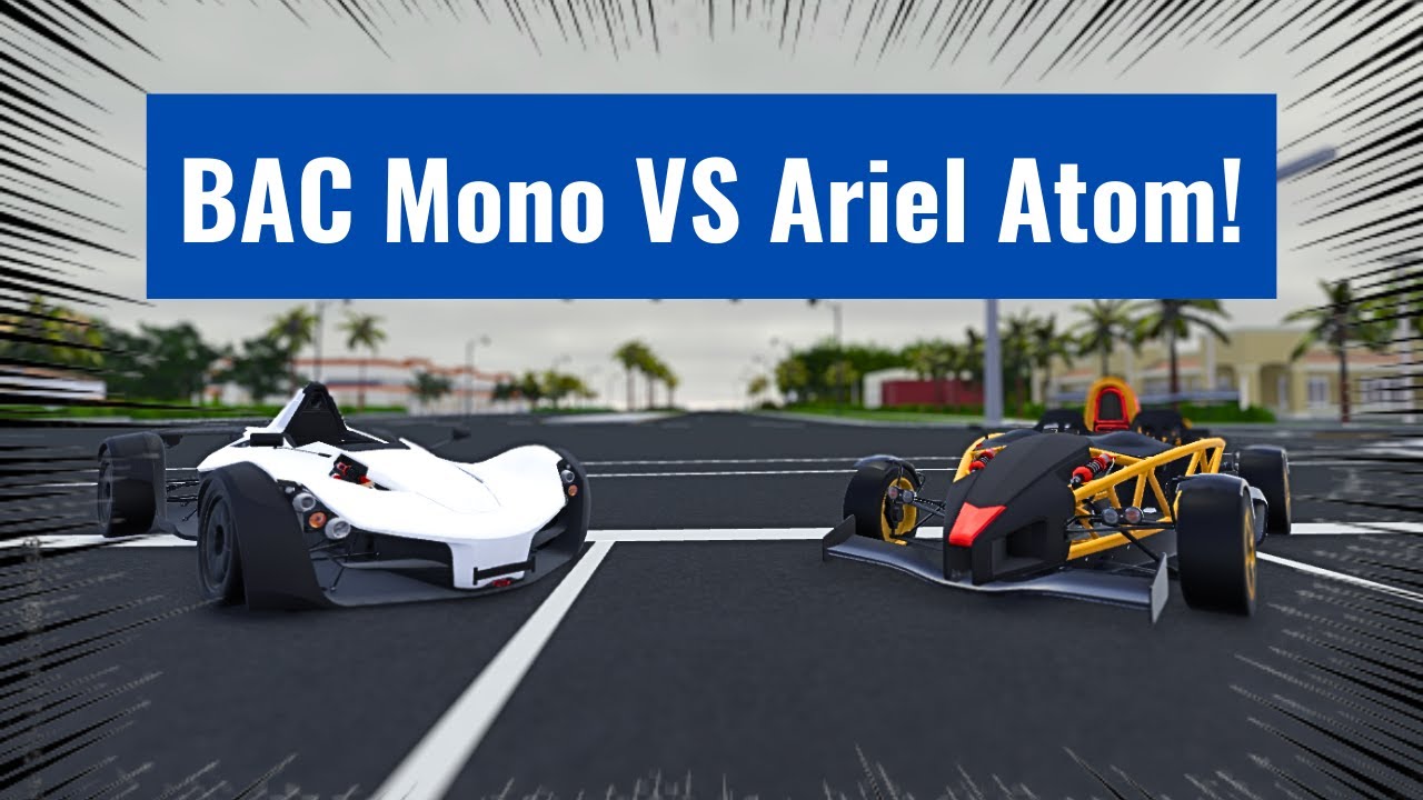 BAC Mono VS Ariel Atom! - YouTube