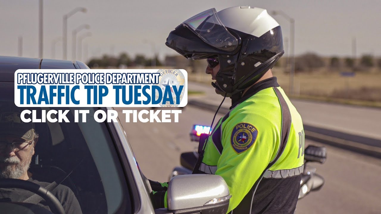 Traffic Tip Tuesday - Click It or Ticket - YouTube