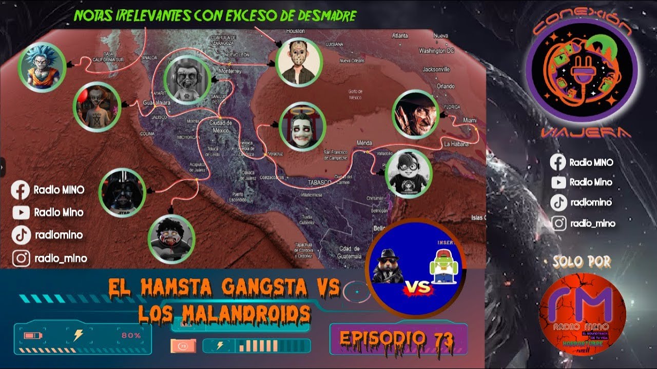 CV # 73 EL HAMSTA GANGSTA VS LOS MALANDROIDS - YouTube