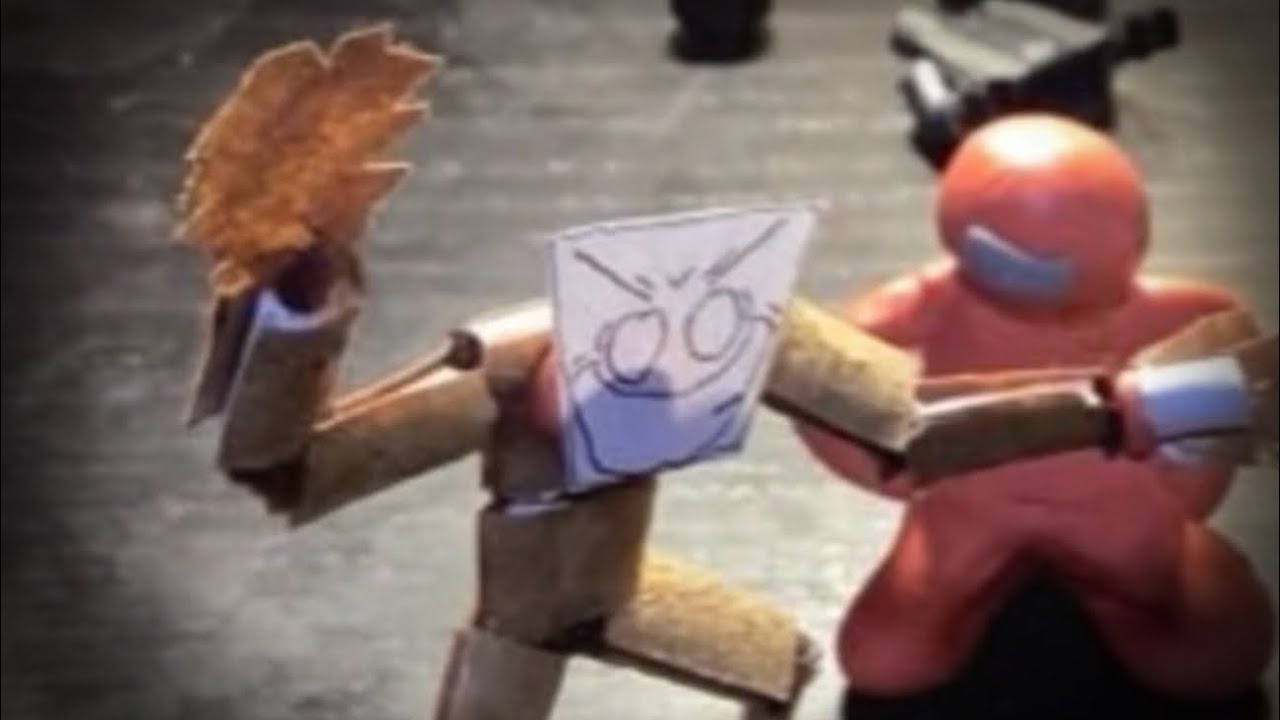 FNF Shucks mid-cutscene but its my custom figures (stop motion ...