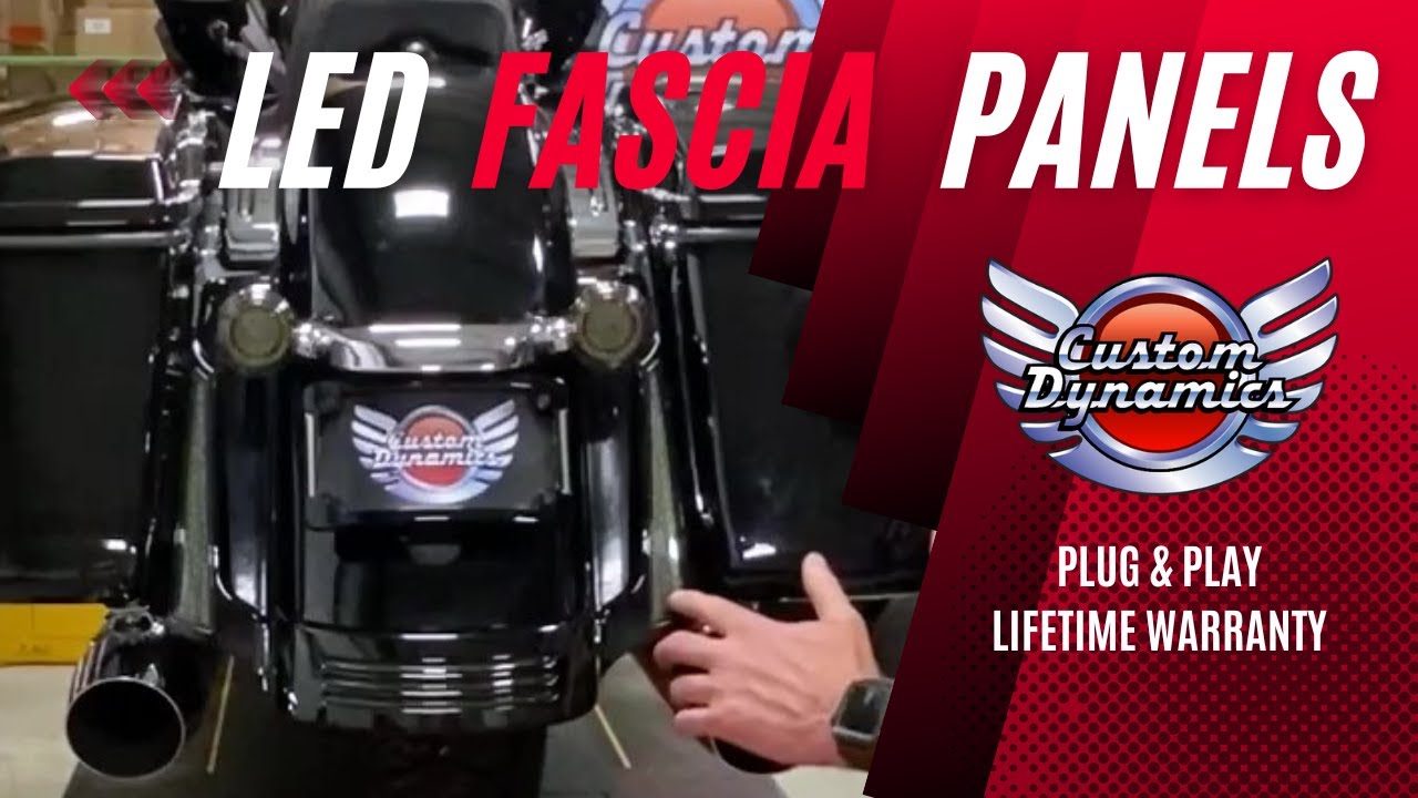 LED Fascia Panel Lights for Street Glide, Road Glide & Road King ...