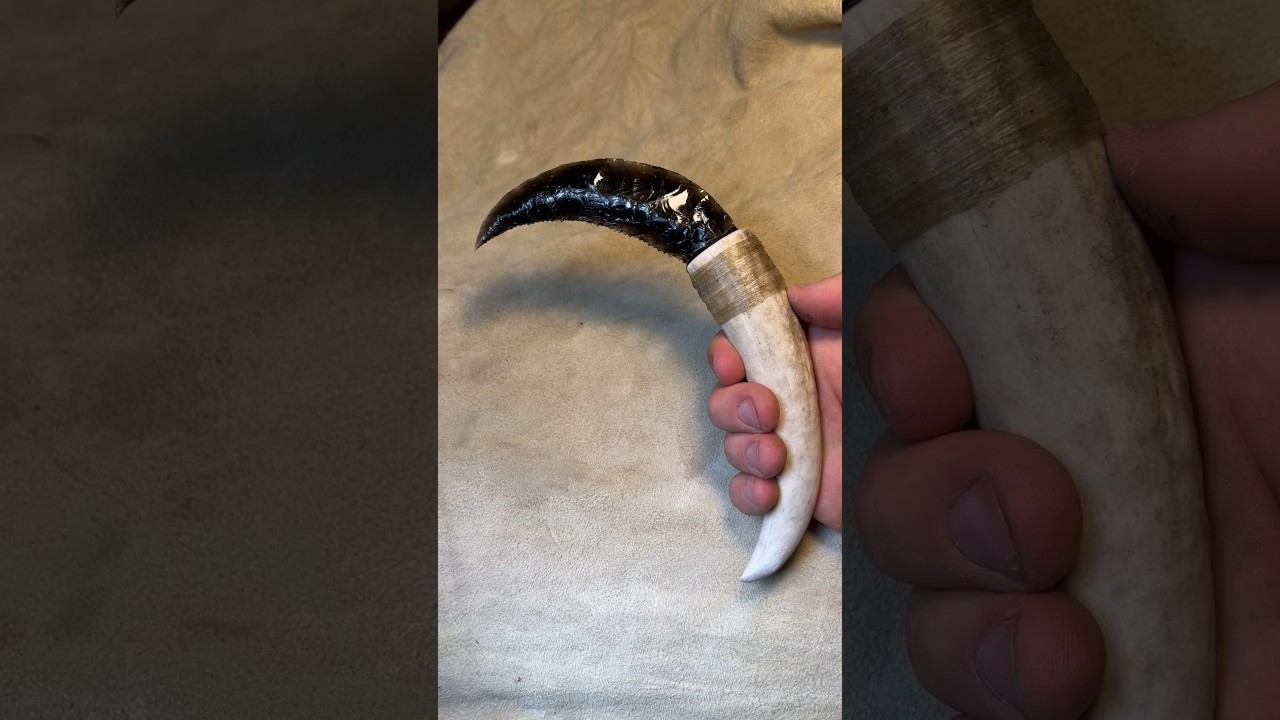 Obsidian Karambit #obsidian #survival - YouTube