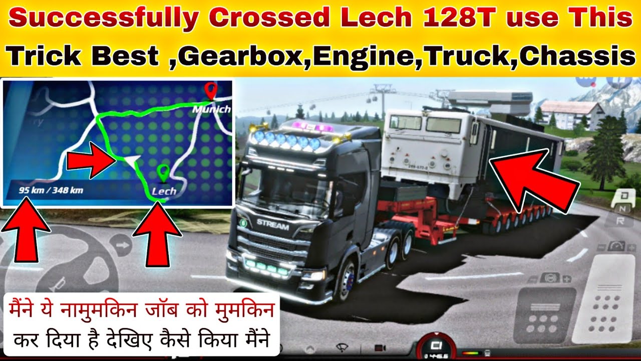 🚛TOE3 impossible To possible Lech 128 Ton Wagon Job Complete alp ...