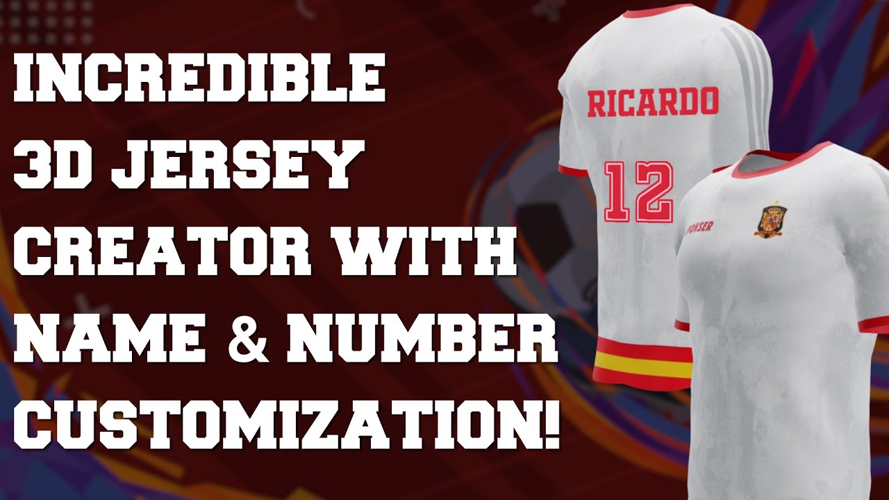 Jersey maker for Sports teams to create & view Football, Soccer ...