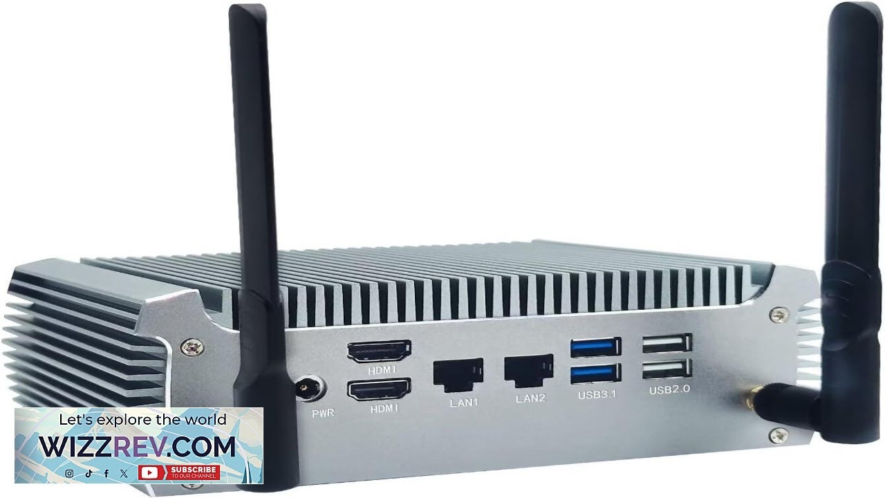 Mini PC Fanless AMD Ryzen R7 7730U 8 Cores 16 Threads Small Review ...