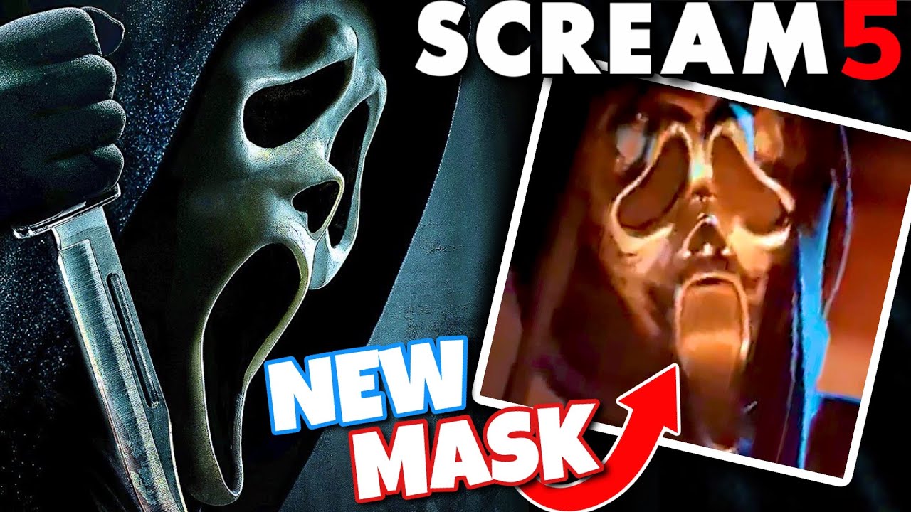 Scream 5 (2022) New Footage Reveals Second Metallic Mask !! - YouTube