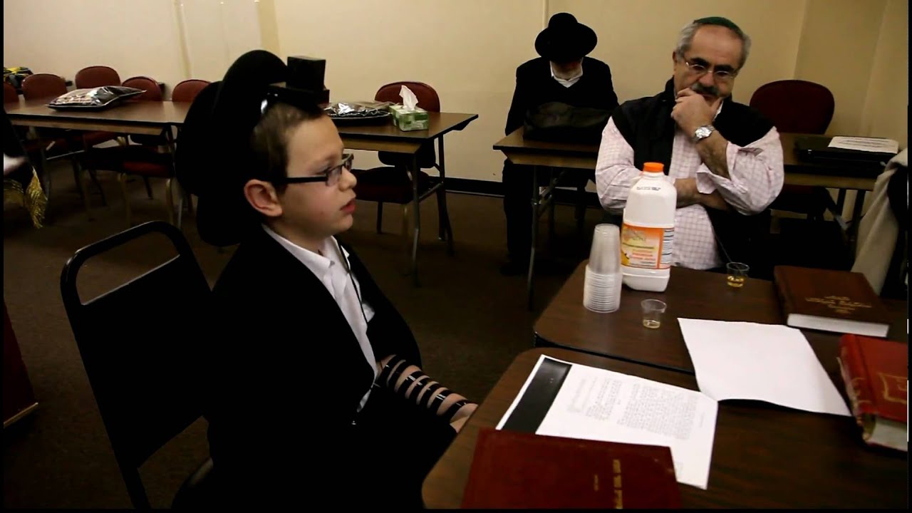 Shlomo Shimon Gurevich. Barmitzvah Maimar in Mayan Isroel shull ...