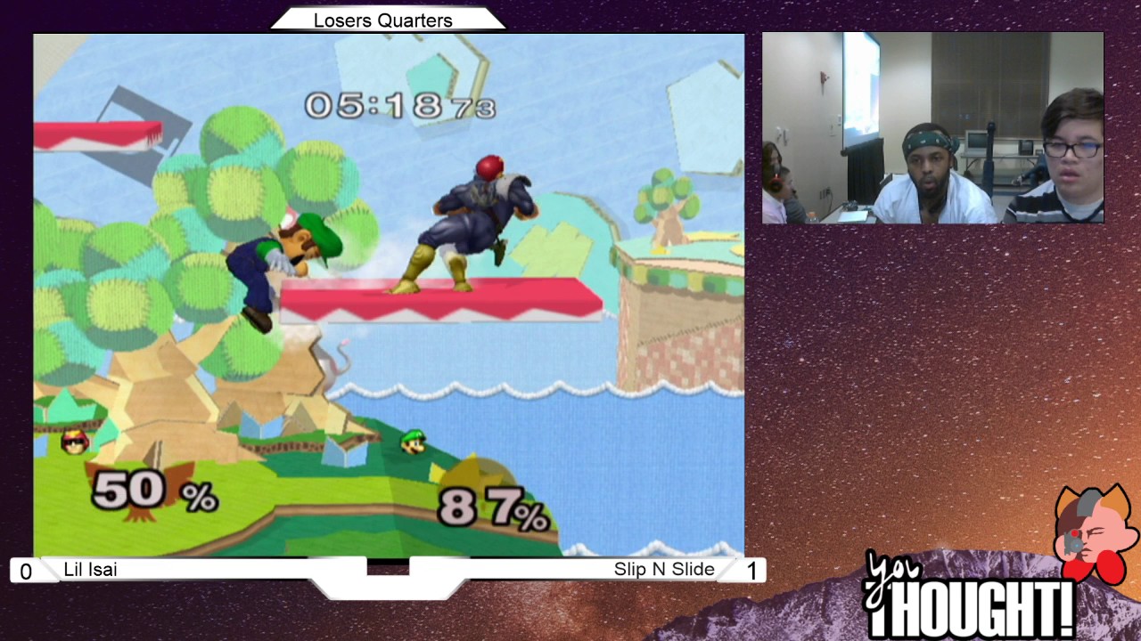 You Thought! 4 Melee Slip N Slide vs Lil Isai - YouTube