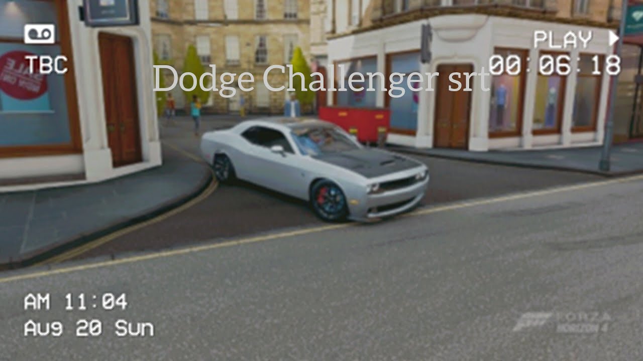 Fh4 Dodge Challenger SRT gameplay - YouTube