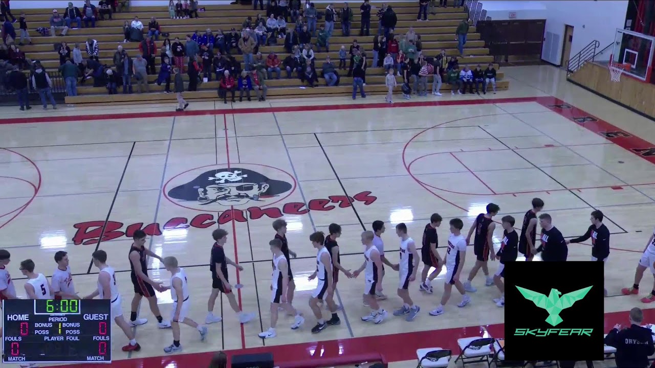 Prentice vs. Marathon High School Boys' Varsity Basketball - YouTube