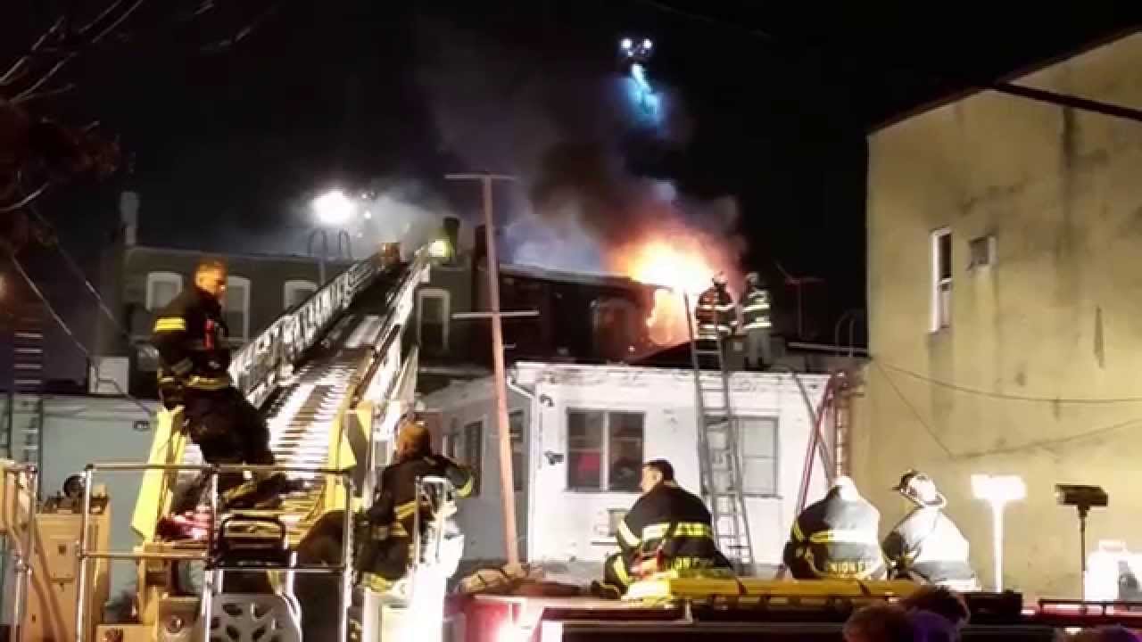 ELIZABETH. NJ 4TH ALARM BUILDING FIRE (1068 Elizabeth Ave) 11/19/14 P-3 ...