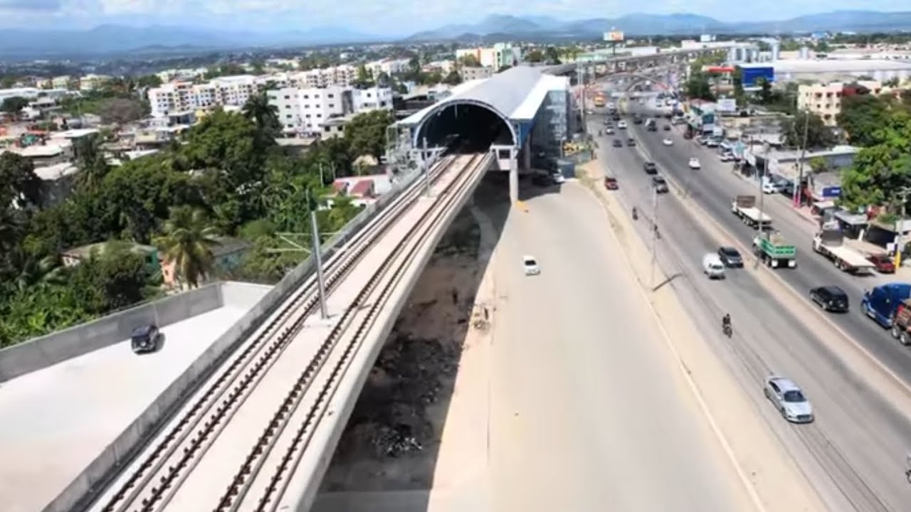 ASÍ VAN LOS AVANCES DE LOS Rieles del metro de los Alcarrizos #monoriel ...