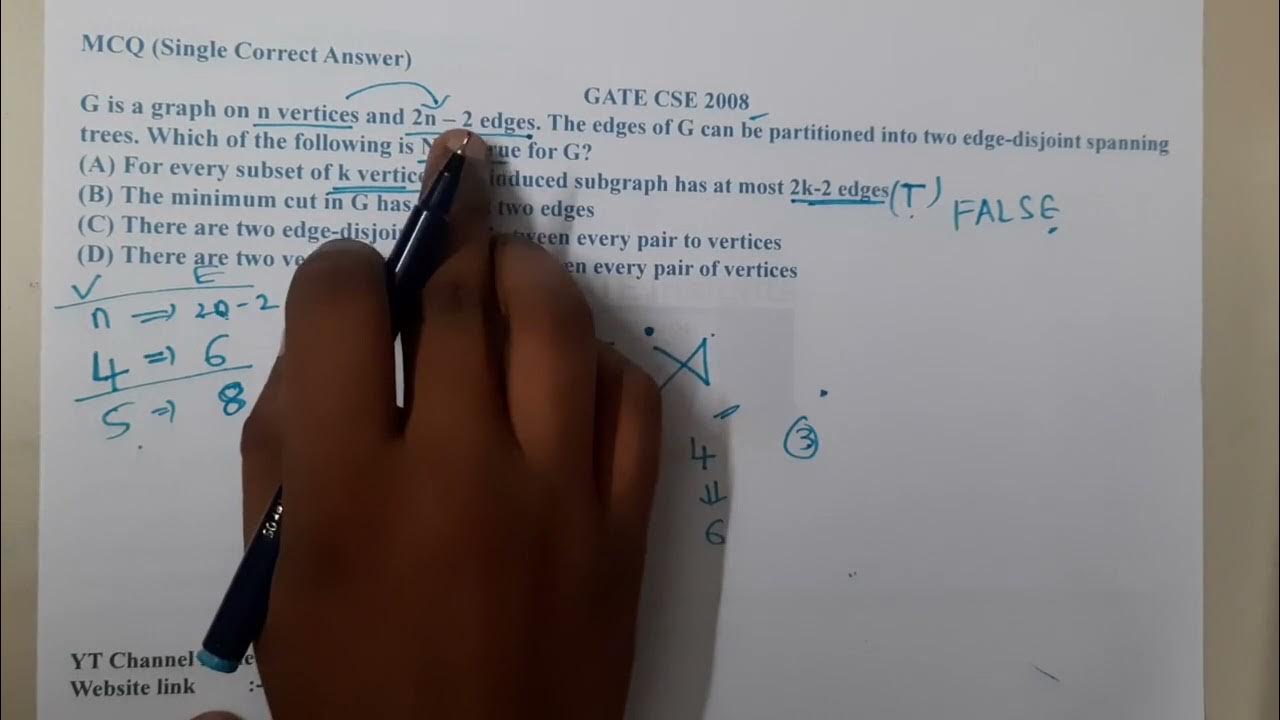 GATE CSE 2008 - YouTube