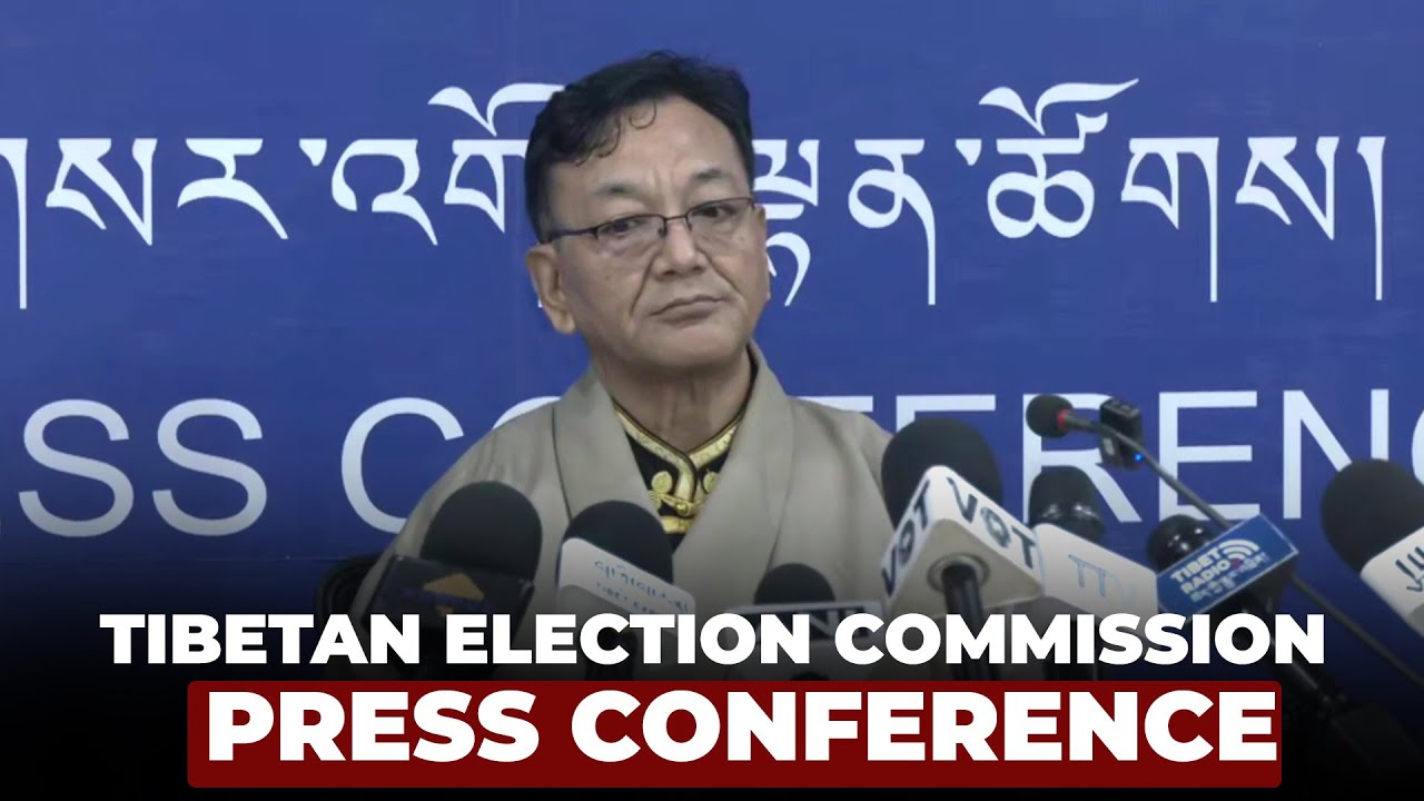 LIVE: Press Briefing of Tibetan Election commission in-exile to ...