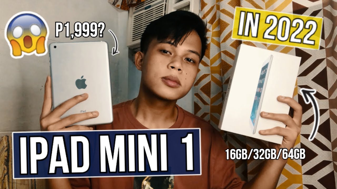 iPAD MINI 1 UNBOXING AND REVIEW 2022 (PHILIPPINES) I Khryss Kelly - YouTube