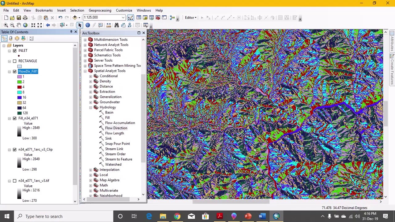 Arc Gis Catchment Area Calculation Part 3 Flow Accumulation Raster To Polygon And Other