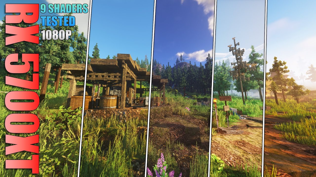 RX 5700XT | Minecraft Optifine 9 Shaders Tested 1080P + Patrix 128X ...