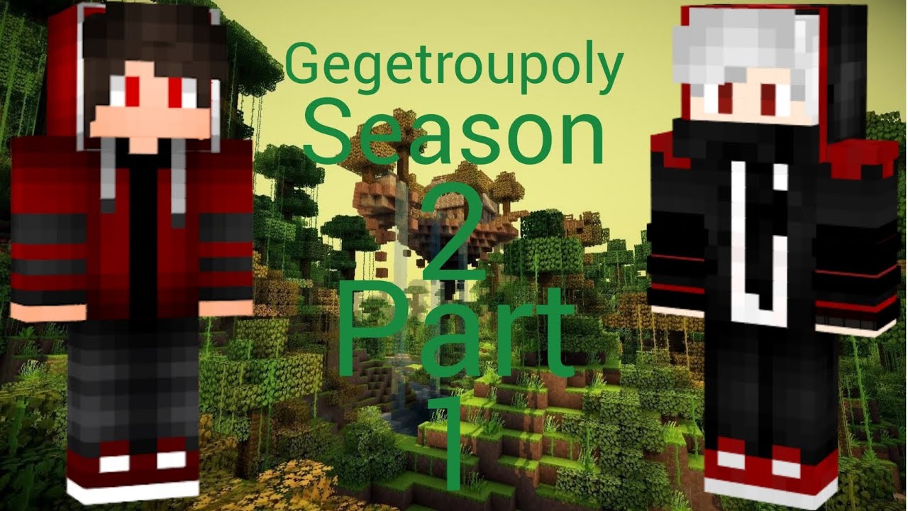 Χτισαμε σπιτι!!!!!(Minecraft Gegetroupoly Season 2 Part 1) - YouTube