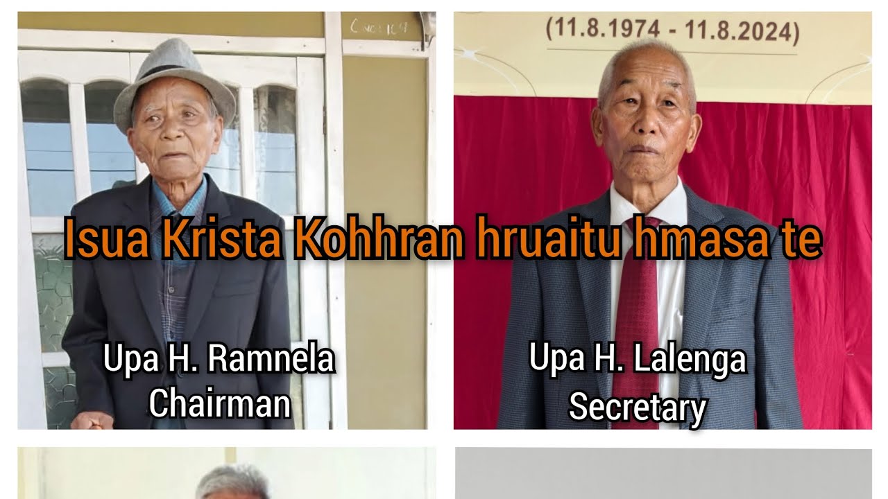 Kanghmun South Isua Krista Kohhran lo din chhoh dan Chanchin ngaihnawm ...