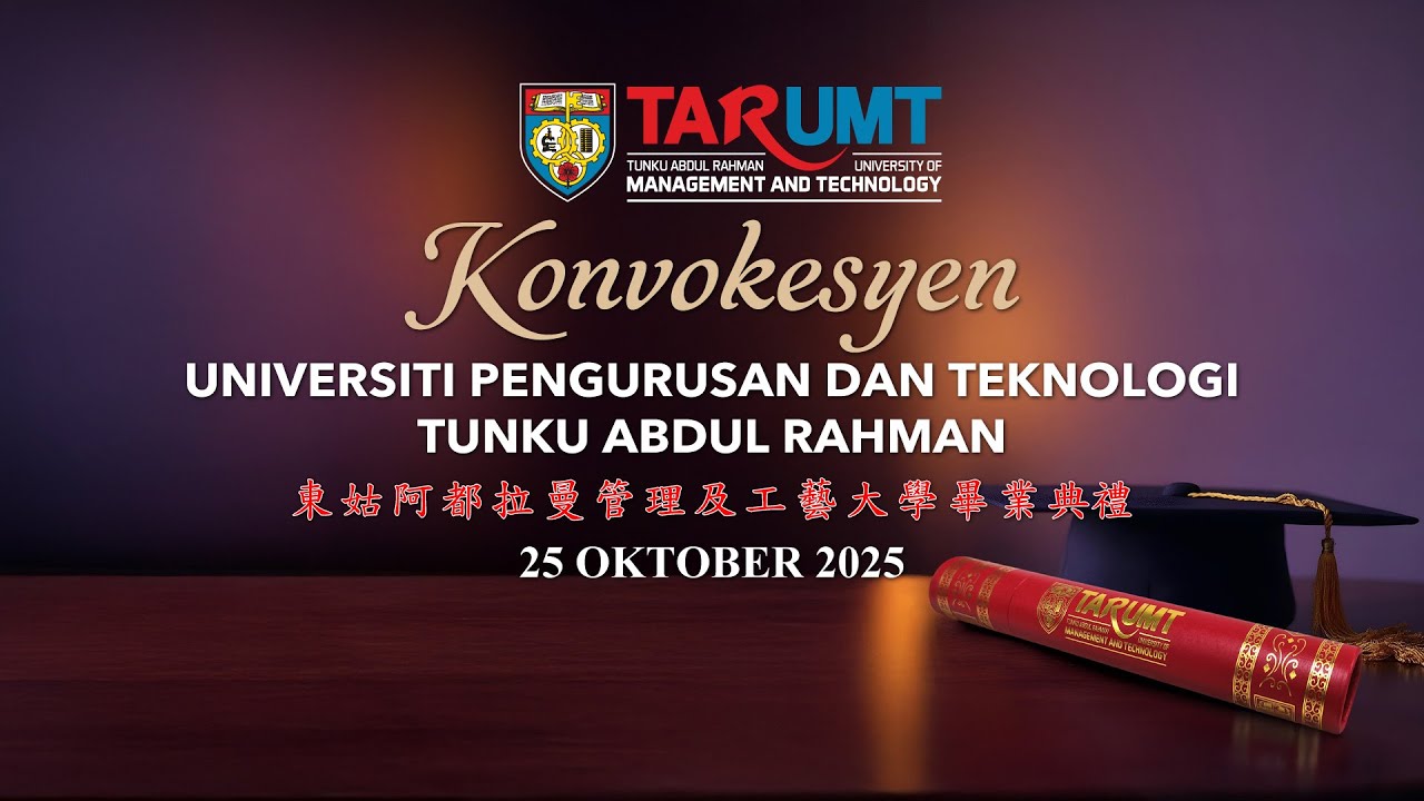 [LIVE] TAR UMT Convocation – 25 October 2025 - YouTube