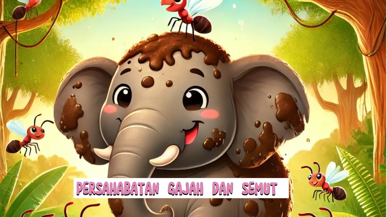 CERITA FABEL [PERSAHABATAN GAJAH DAN SEMUT] - YouTube