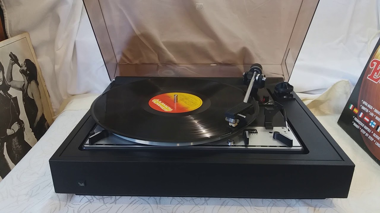 DUAL 1216 turntable - YouTube