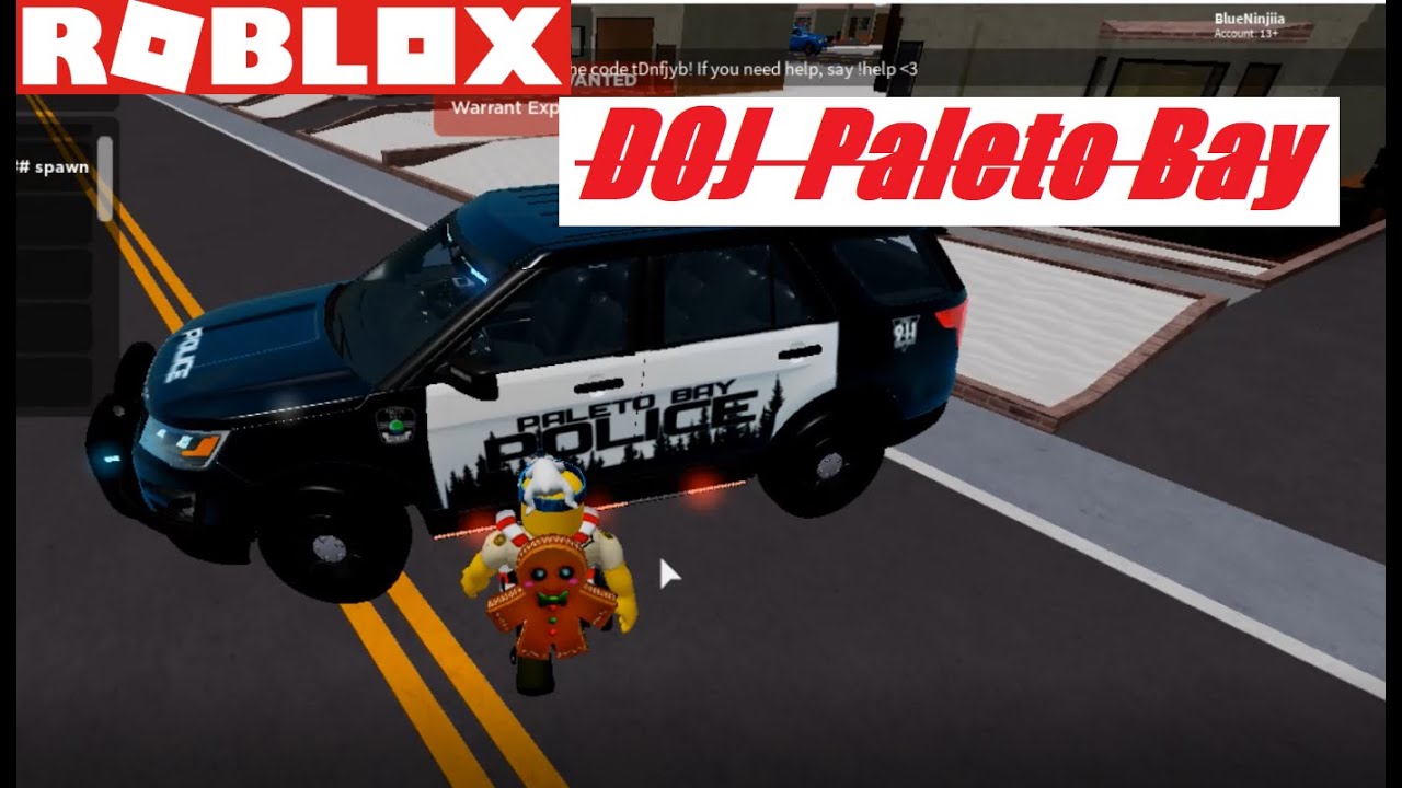 ROBLOX: DOJ Paleto Bay - Police Adventure - YouTube
