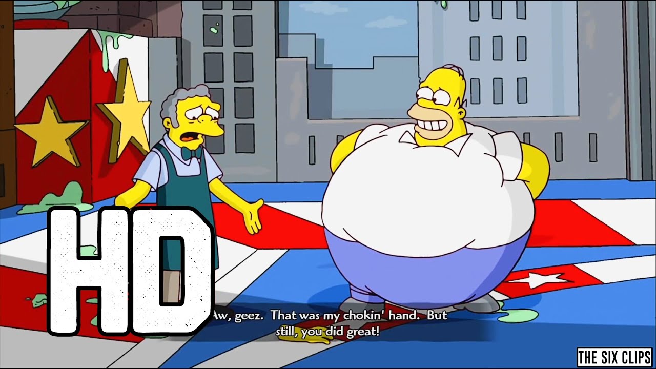 Bart Enters An Eating Contest - The Simpsons - YouTube