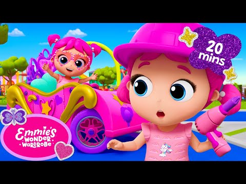 Emmie’s PINK Car Makeover! 🎨 The Ultimate Dream Ride | Emmie's Wonder Wardrobe - Kids Songs