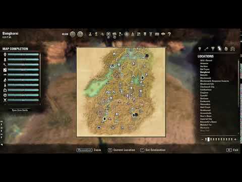 Bangkorai Treasure Map 5 - YouTube