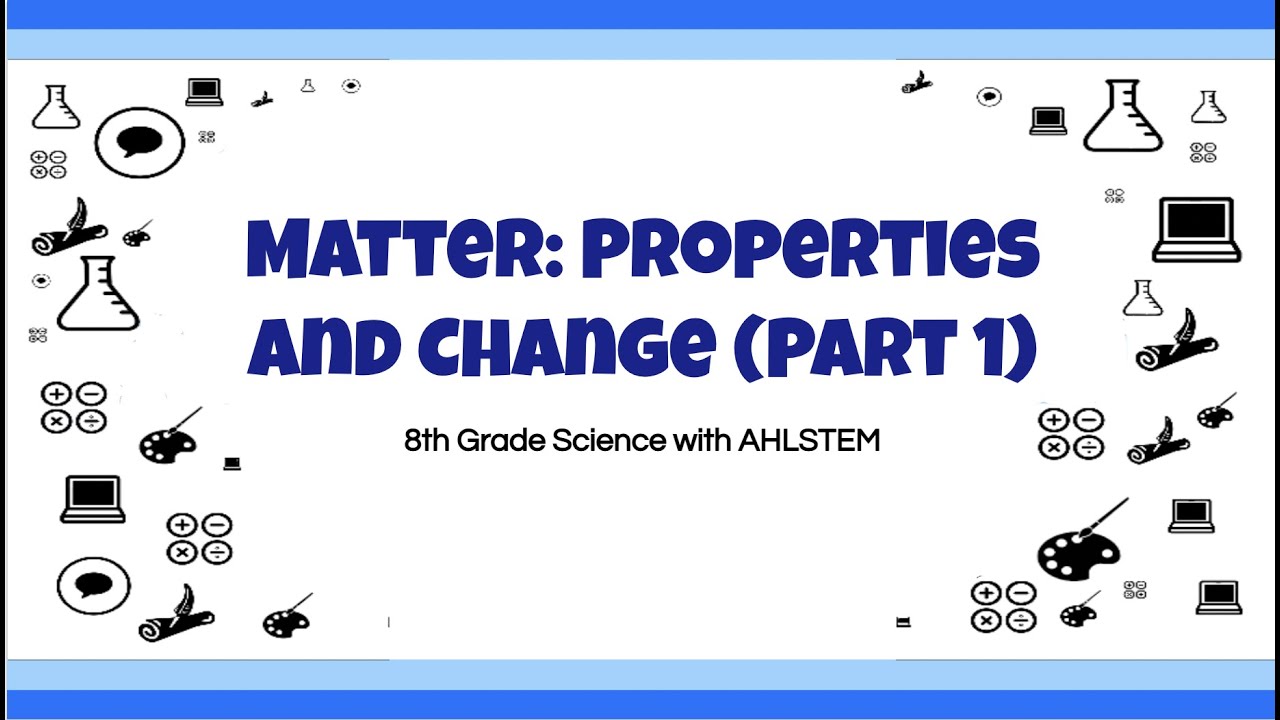 8th Grade Science EOG Review Matter Properties And Change Part 1 8th Grade Science EOG Review Matter Properties And Change Part 1