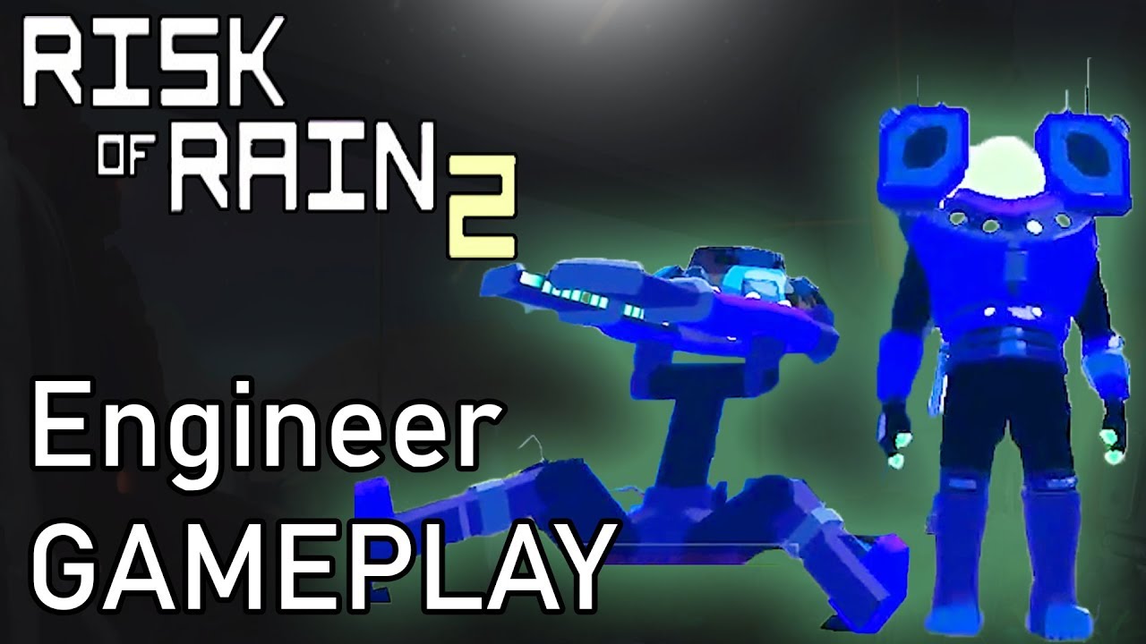 RISK OF RAIN 2 - Engineer Gameplay (solo / rainstorm difficulty) - YouTube