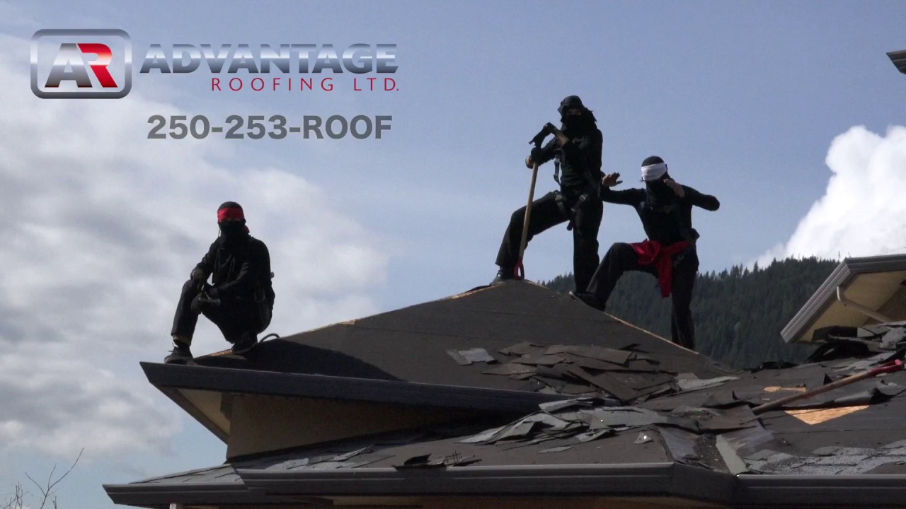 Advantage Roofing Ninjas - YouTube