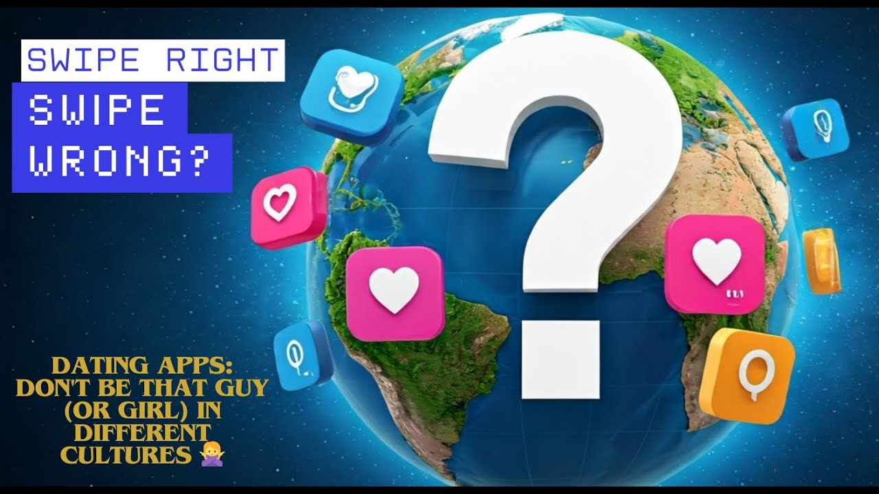 Swipe Right, Swipe Wrong: Dating Apps Around the World 🌏 - YouTube