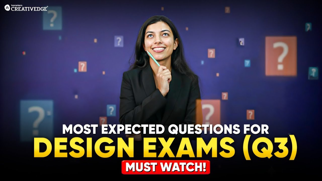 Most Expected Questions for Design Exams | UCEED 2026 Sample Question ...