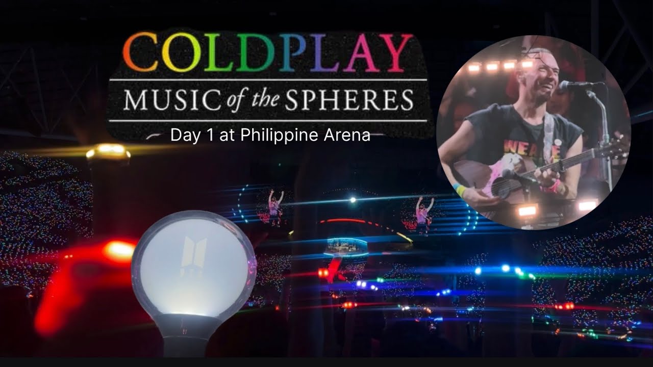 [FULL HD] Coldplay in PH 🇵🇭 ‘24 - sings “Raining in Manila” / best ...