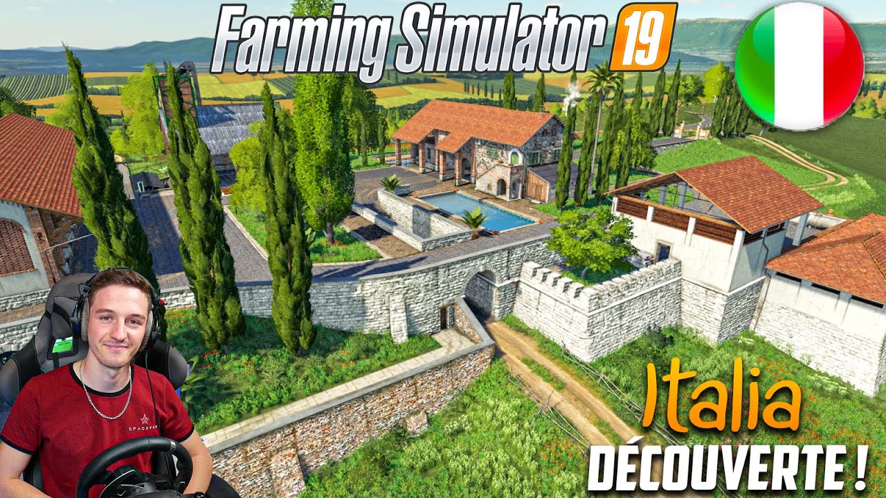 Je découvre la map ITALIA 🇮🇹 (La plus belle de FS19 ) - YouTube