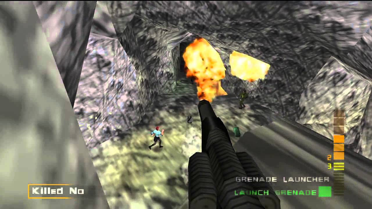 Goldeneye X v5c-i - Bunker/Caves/Stack Botmatches (60 FPS with mouse ...