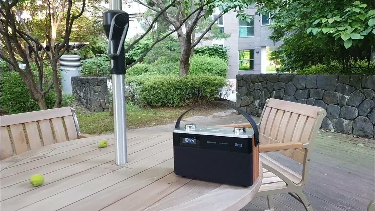 브리츠 자유롭게 이동가능한 스트랩 블루투스스피커 BZ-GX400 - YouTube