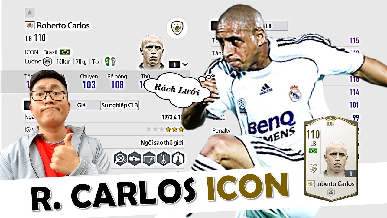 I Love Trải Nghiệm ROBERTO CARLOS ICON Ngày Đầu Tiên Xuất Hiện SERVER ...
