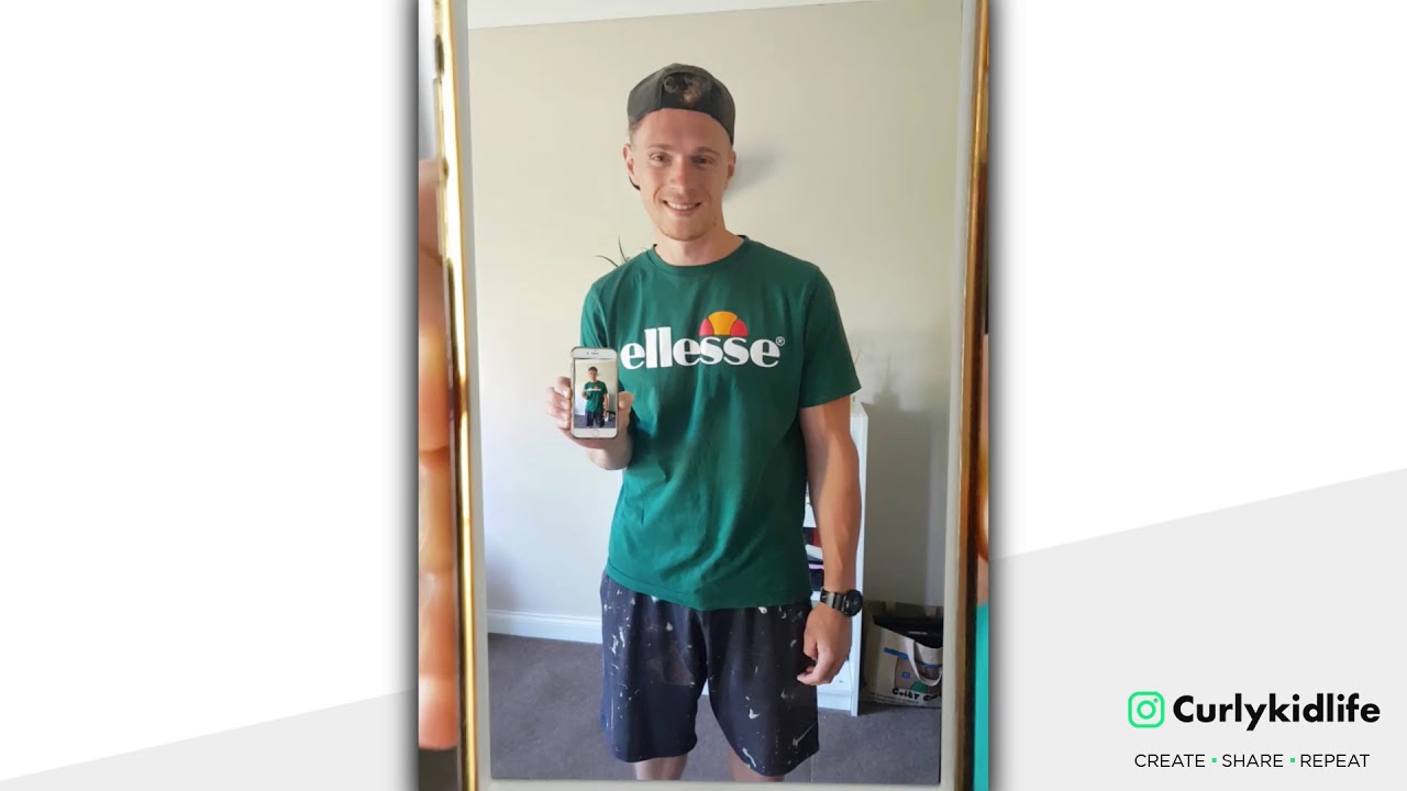 CONTINOUS mirror looping effect - YouTube