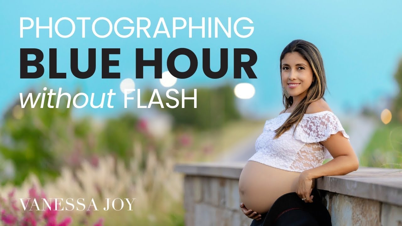 Maternity Portraits at Sunset WITHOUT Flash Photography | Canon R6 Mark ...